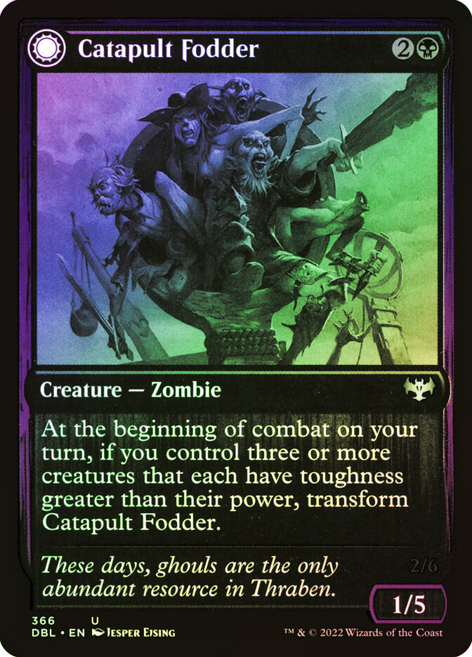 Catapult Fodder // Catapult Captain | Innistrad: Double Feature | Star ...