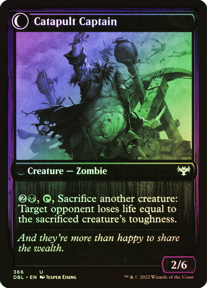 Catapult Fodder // Catapult Captain | Innistrad: Double Feature | Star ...