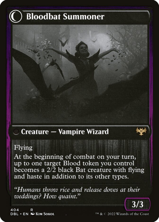 Voldaren Bloodcaster // Bloodbat Summoner | Innistrad: Double Feature ...