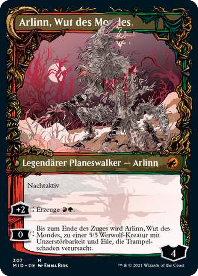 Arlinn, the Pack's Hope // Arlinn, the Moon's Fury (Showcase ...