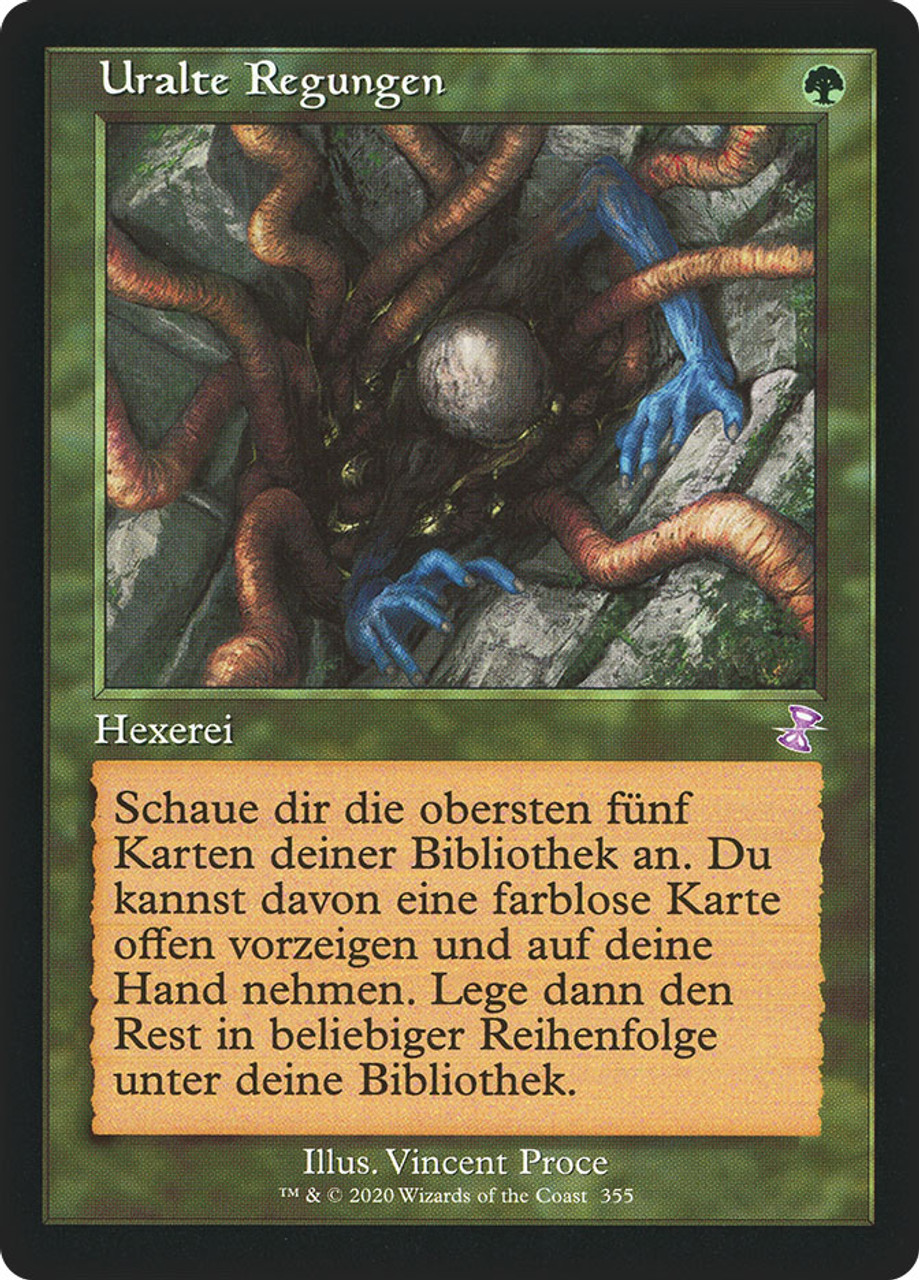 Ancient Stirrings Retro Frame Time Spiral Remastered Timeshifted