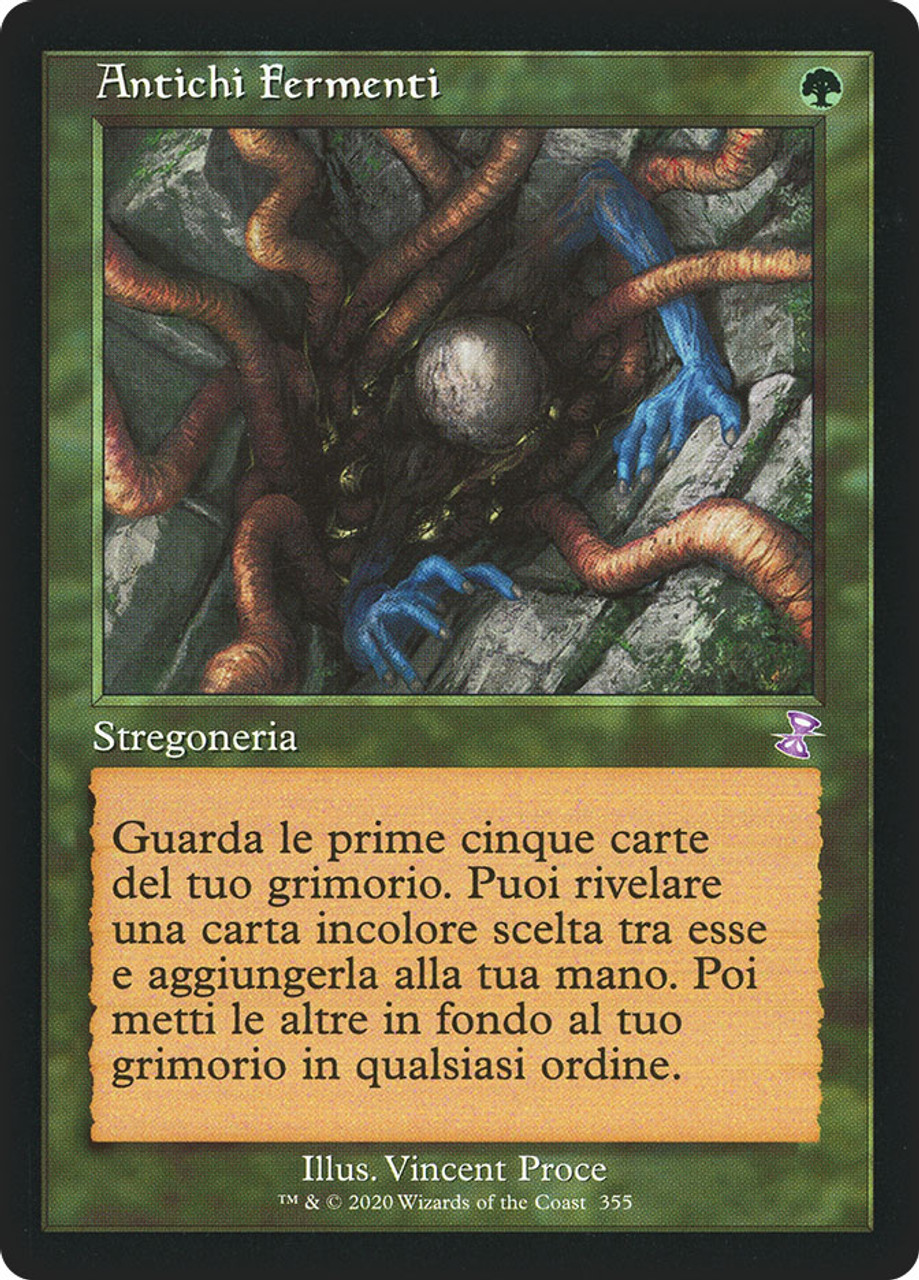 Ancient Stirrings Retro Frame Time Spiral Remastered Timeshifted