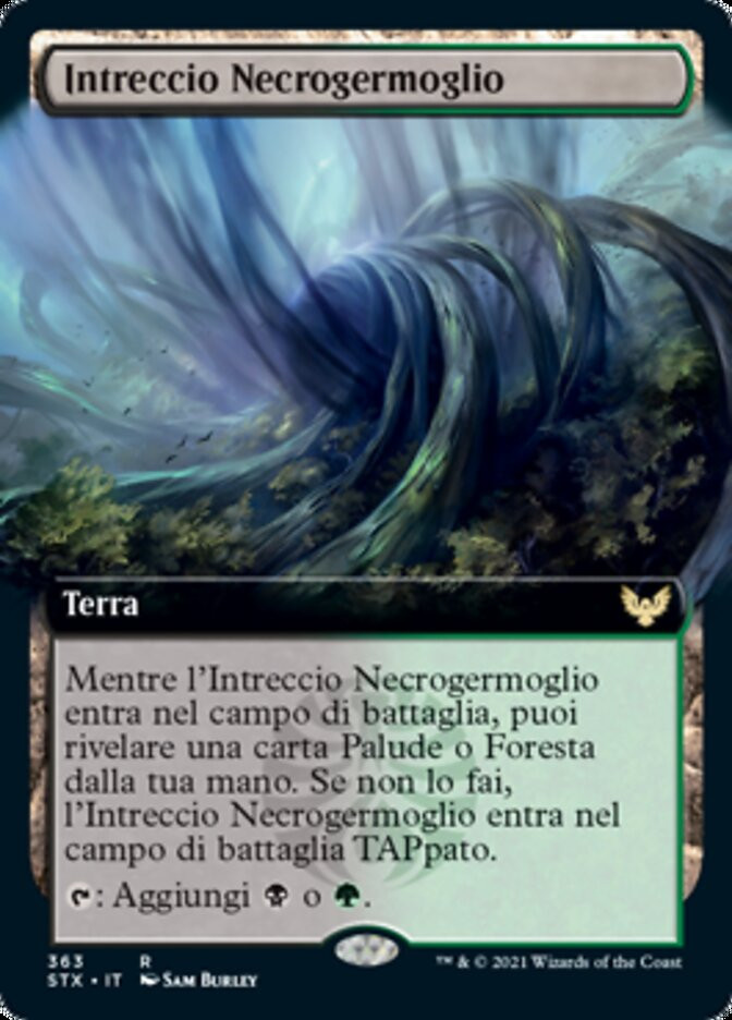 Necroblossom Snarl (Extended Art) | Strixhaven: School of Mages ...