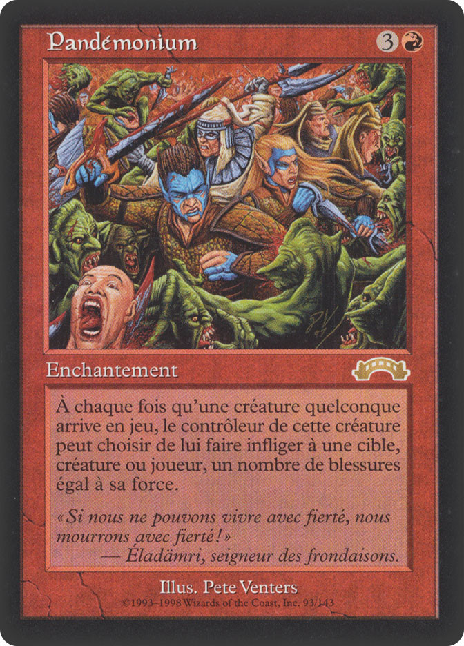 Pandemonium | Exodus - French | Star City Games