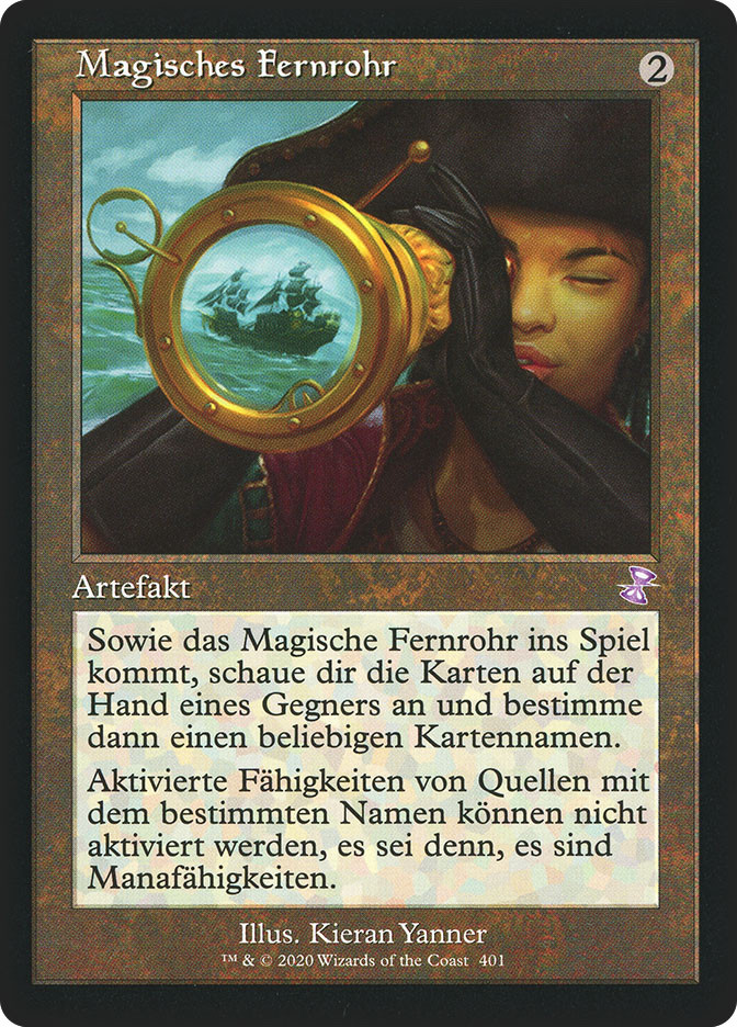 Sorcerous Spyglass (Retro Frame) | Time Spiral Remastered - Timeshifted ...