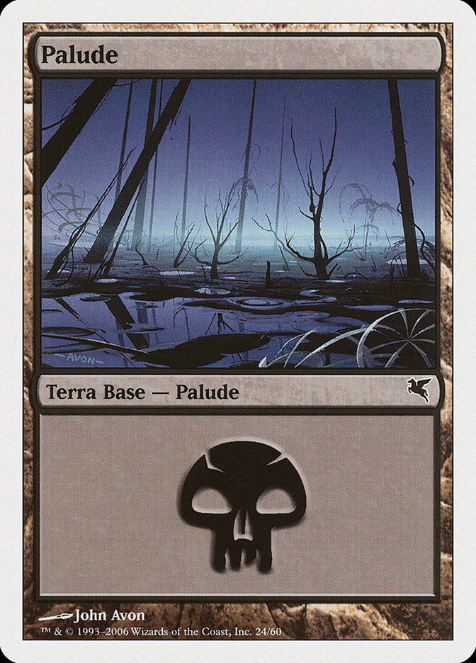 Swamp (#24) (Zombies Deck) | Salvat-Hachette - Italian | Star City Games