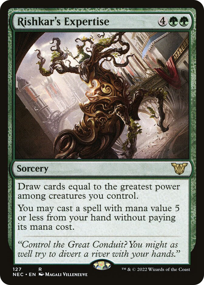 Rishkar's Expertise | Kamigawa: Neon Dynasty Commander | Star City Games