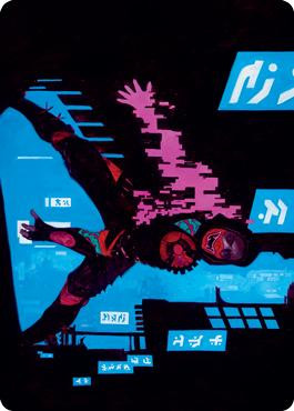 {Return to Action Art Card} | Art Series: Kamigawa: Neon Dynasty | Star ...