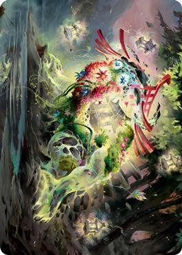 {Go-Shintai of Life's Origin Art Card} | Art Series: Kamigawa: Neon ...