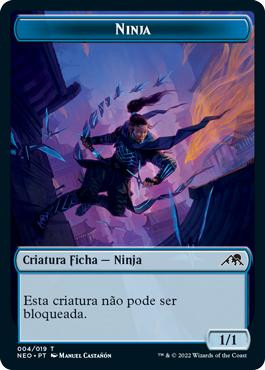 {Ninja Token} | Kamigawa: Neon Dynasty - Portuguese | Star City Games
