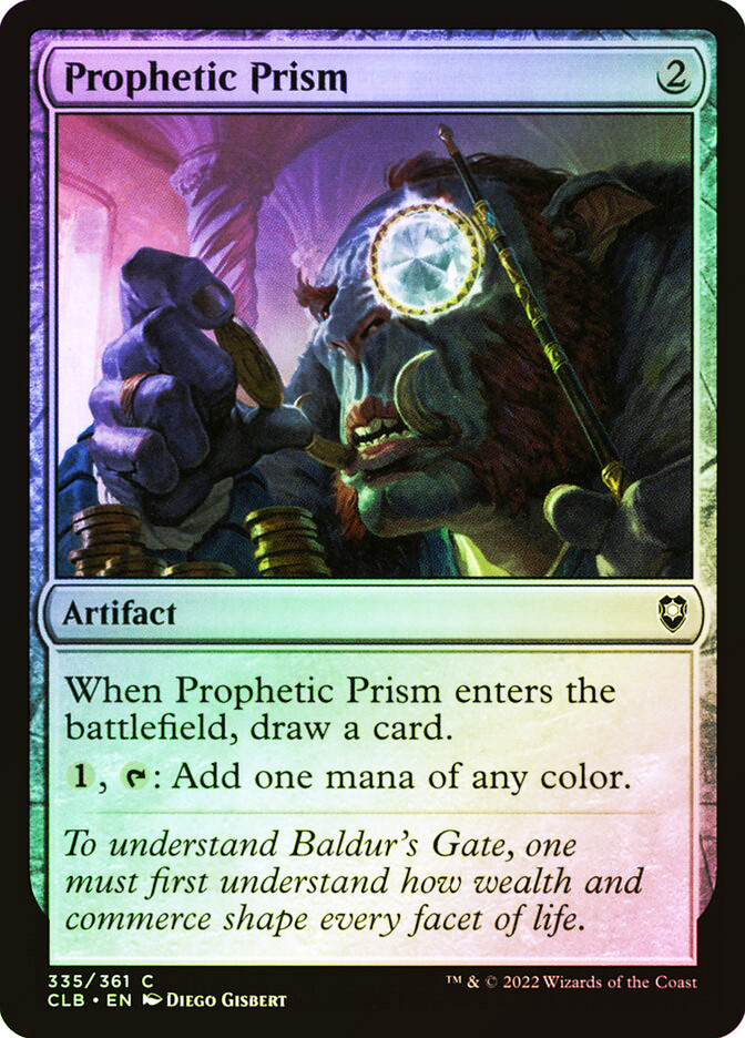 Prophetic Prism | Commander Legends: Battle for Baldur's Gate | Star ...