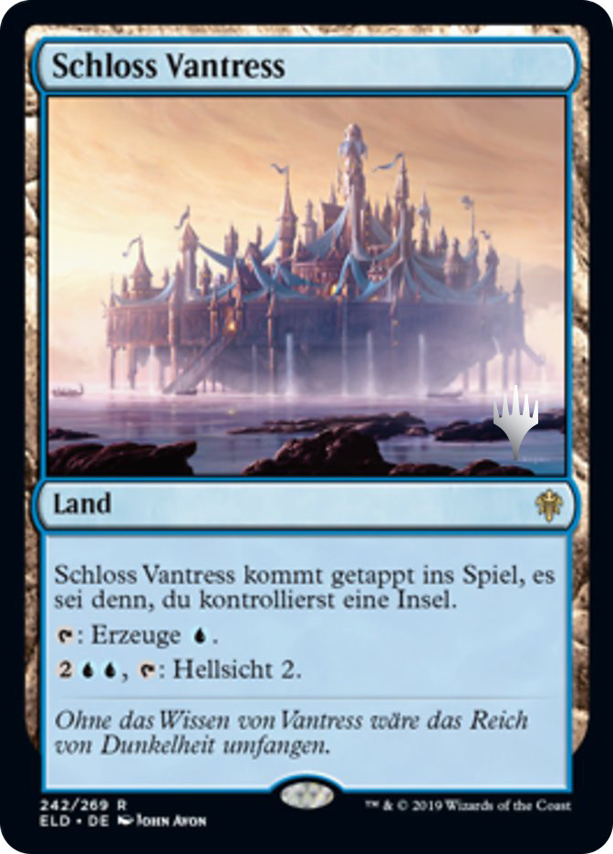Castle Vantress (Promo Pack) (Throne of Eldraine) | Promo: Planeswalker ...