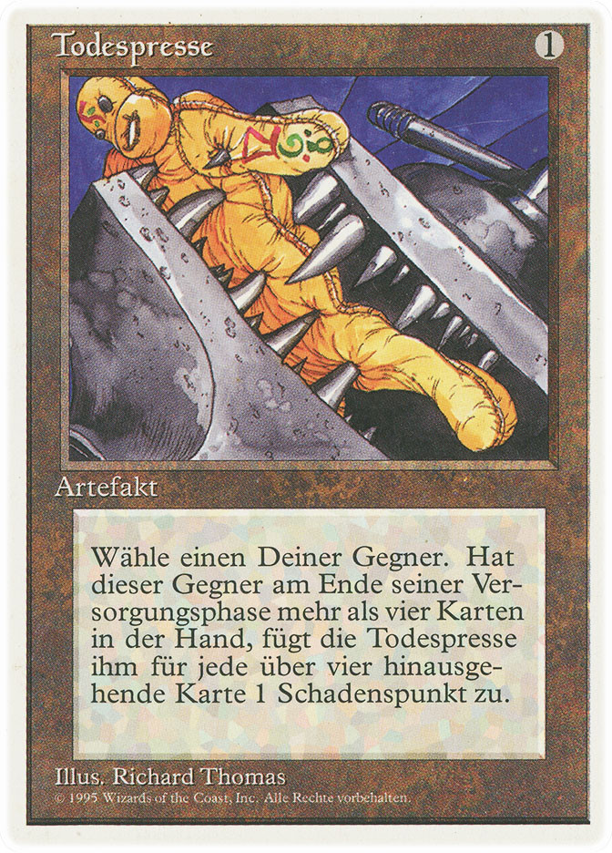 Black Vise | 4th Edition - German | Star City Games