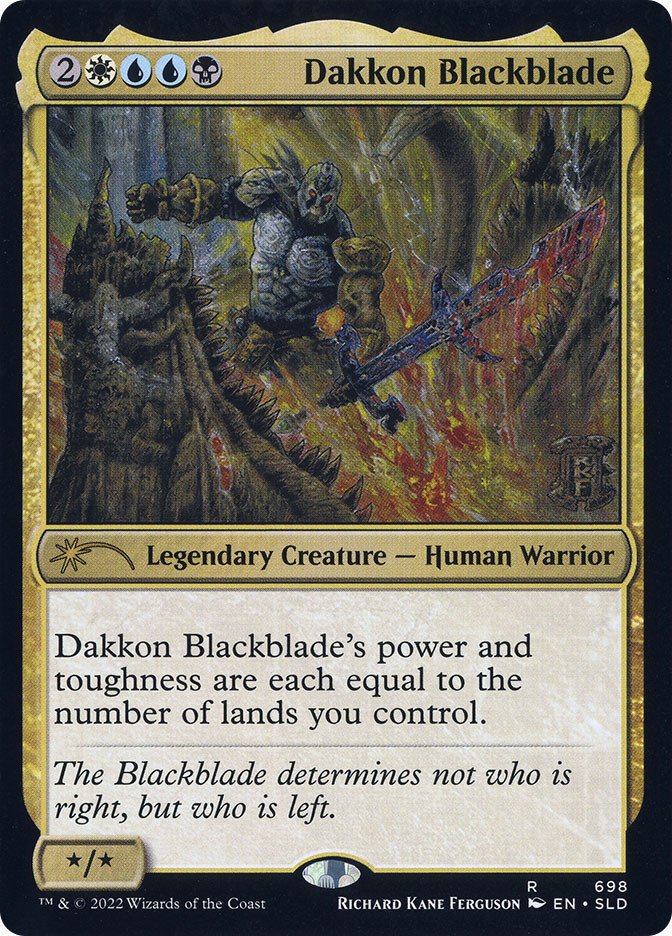 Dakkon Blackblade (Left-Handed) | Secret Lair Drop | Star City Games