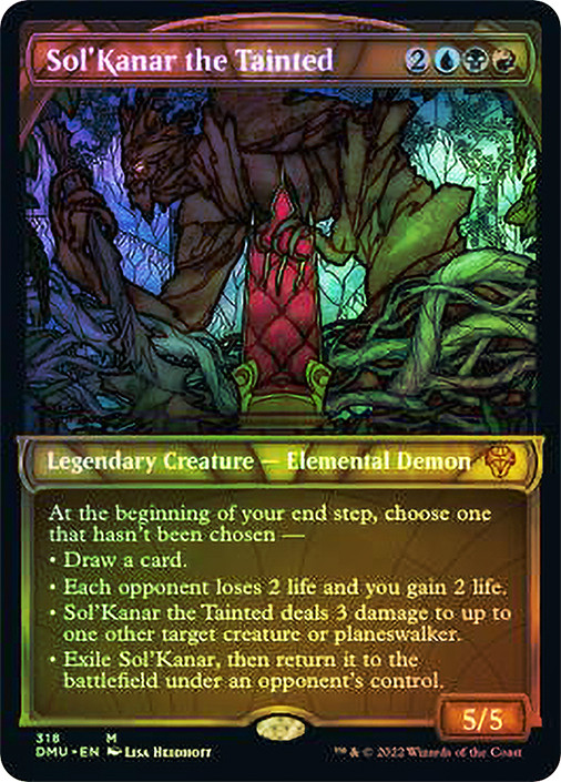 Sol'Kanar the Tainted (Showcase) | Dominaria United - Variants | Star ...