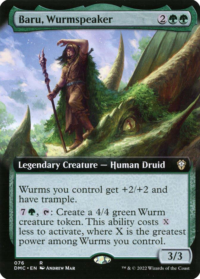 Baru, Wurmspeaker | Dominaria United Commander | Star City Games
