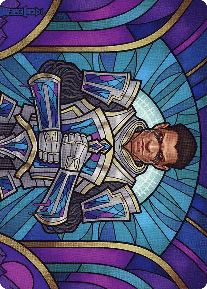 {Aron, Benalia's Ruin Art Card} | Art Series: Dominaria United | Star ...
