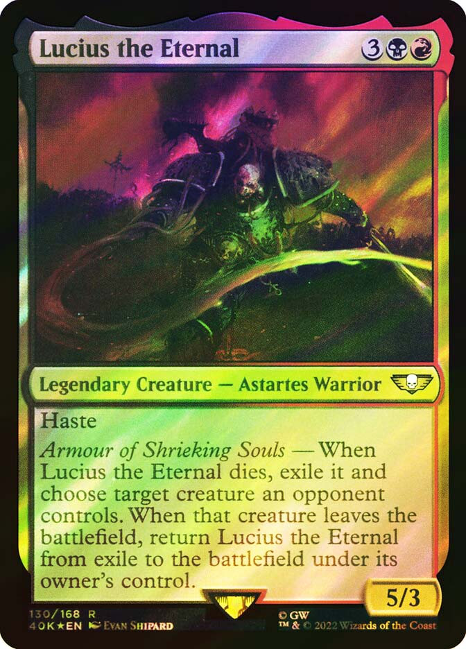 Lucius the Eternal | Warhammer 40,000 Commander | Star City Games