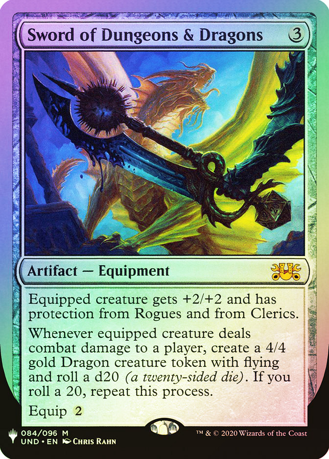 Sword of Dungeons & Dragons | Mystery Booster / The List | Star City Games