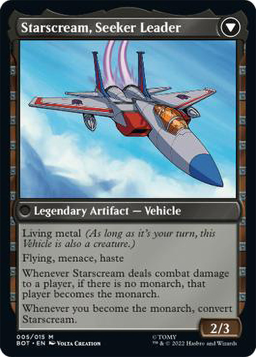 Starscream, Power Hungry // Starscream, Seeker Leader | Transformers ...