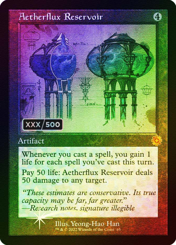 Aetherflux Reservoir | The Brothers' War Retro Artifacts | Star City Games