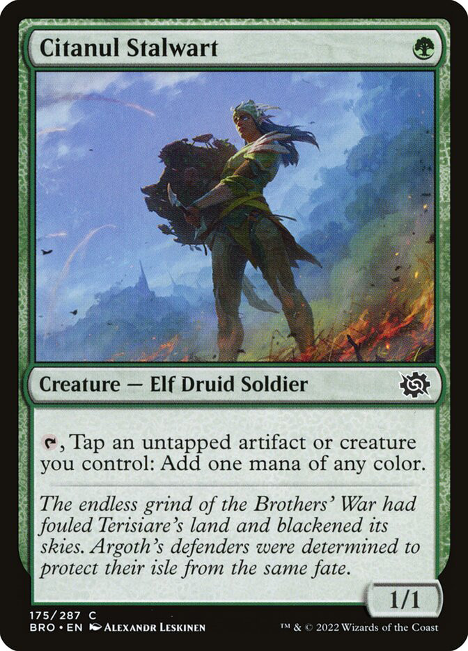 Citanul Stalwart | The Brothers' War | Star City Games