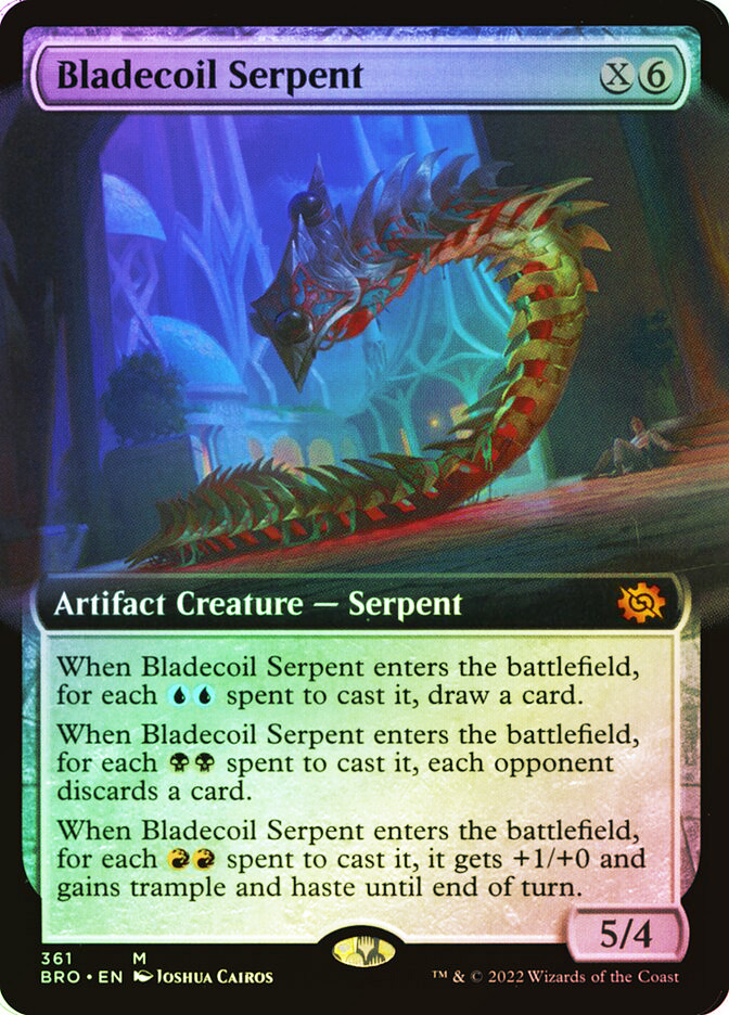 Bladecoil Serpent | The Brothers' War | Star City Games