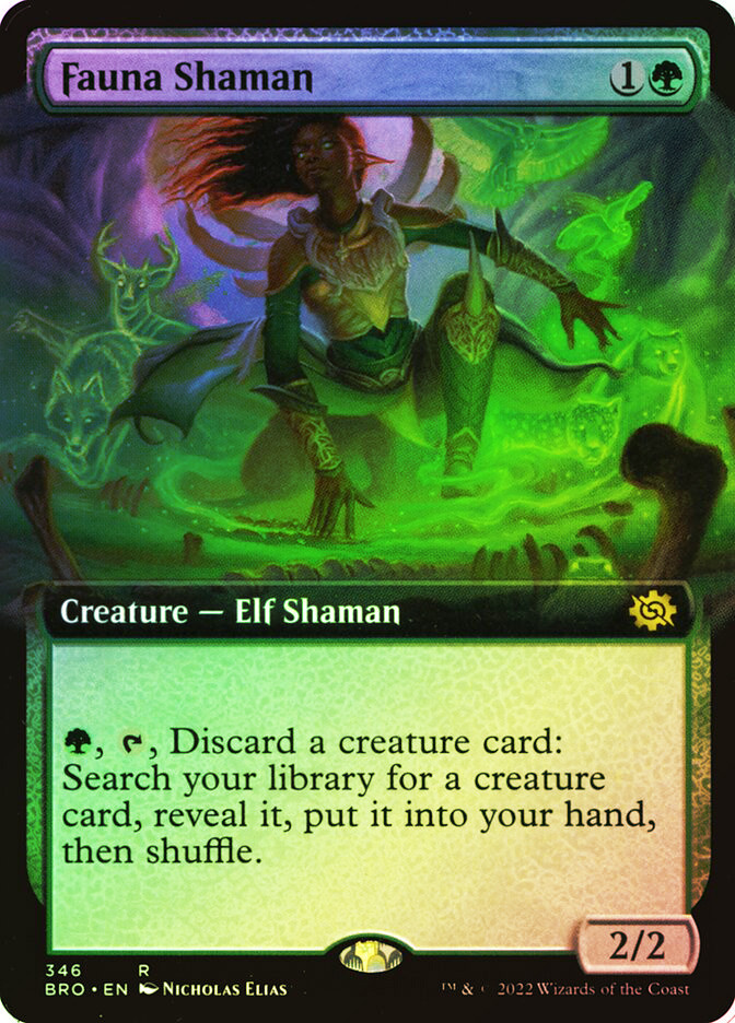 Fauna Shaman (Extended Art) | The Brothers' War - Variants | Star City ...