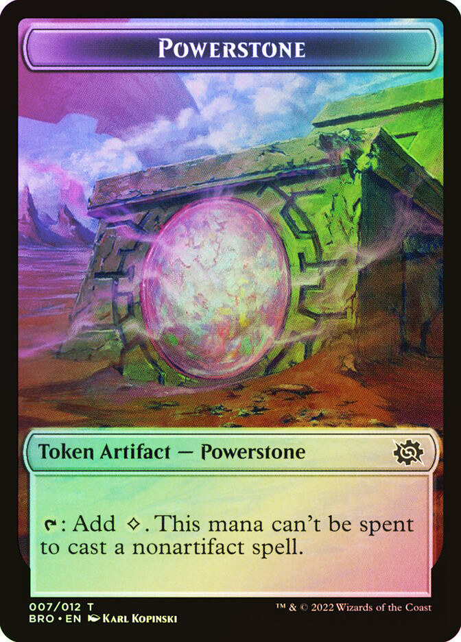 {Powerstone Token} // {Ravage Token} | The Brothers' War | Star City Games