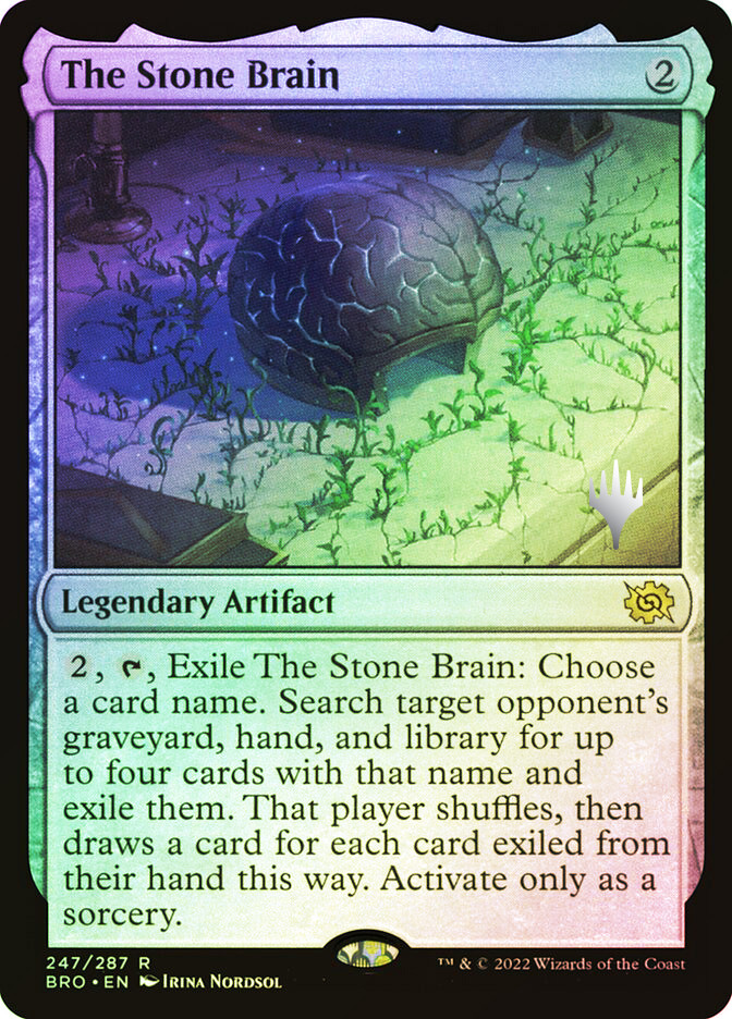 The Stone Brain (Promo Pack) (The Brothers' War) | Promo | Star City Games