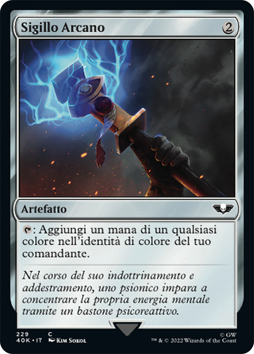 Arcane Signet (#229) | Warhammer 40,000 Commander - Italian | Star City ...