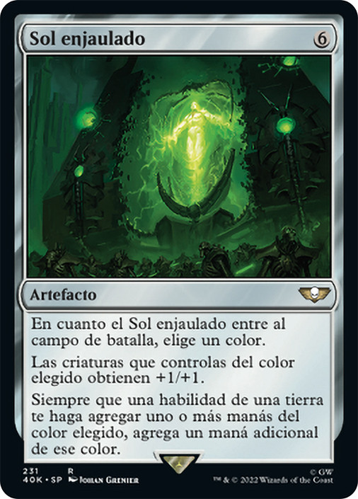 Caged Sun | Warhammer 40,000 Commander - Spanish | Star City Games