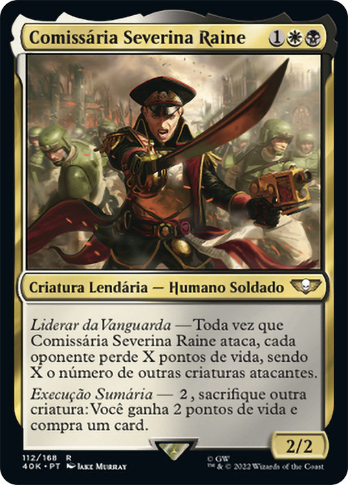 Commissar Severina Raine | Warhammer 40,000 Commander - Portuguese ...