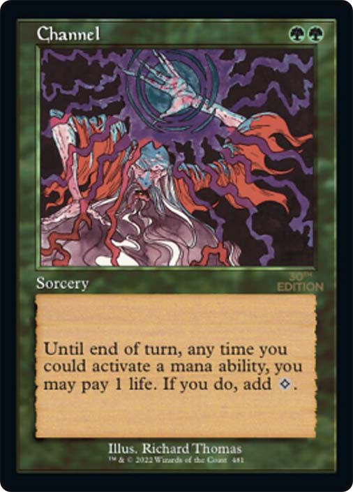 Channel (Retro Frame) (Not Tournament Legal) | 30th Anniversary Edition ...