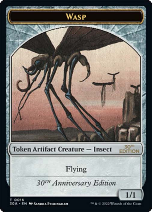 {Wasp Token} | 30th Anniversary Edition | Star City Games