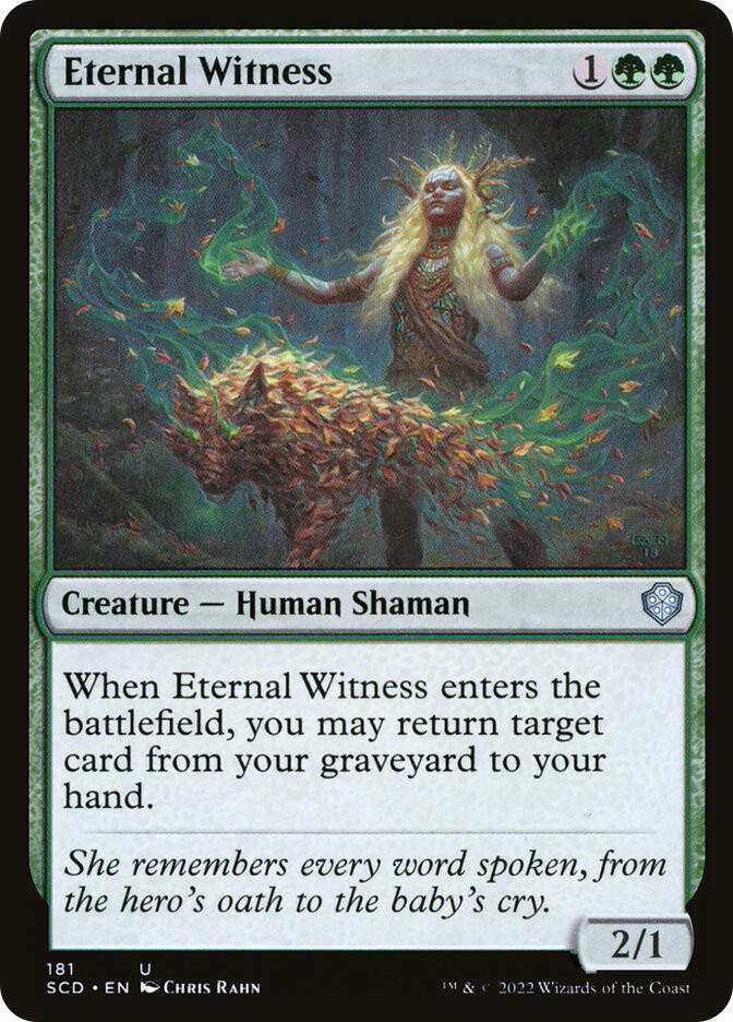 Eternal Witness | Starter Commander Decks | Star City Games