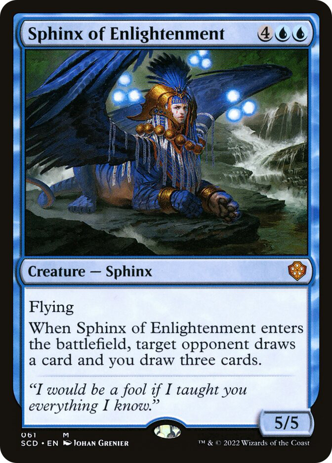 Sphinx of Enlightenment | Starter Commander Decks | Star City Games