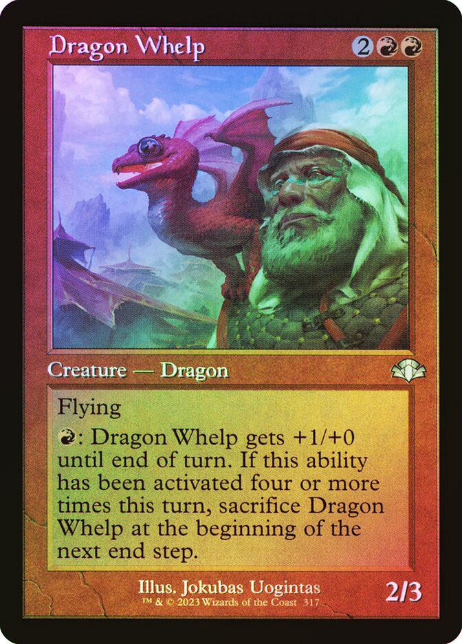 Dragon Whelp (Retro Frame) | Dominaria Remastered - Retro Frame | Star ...