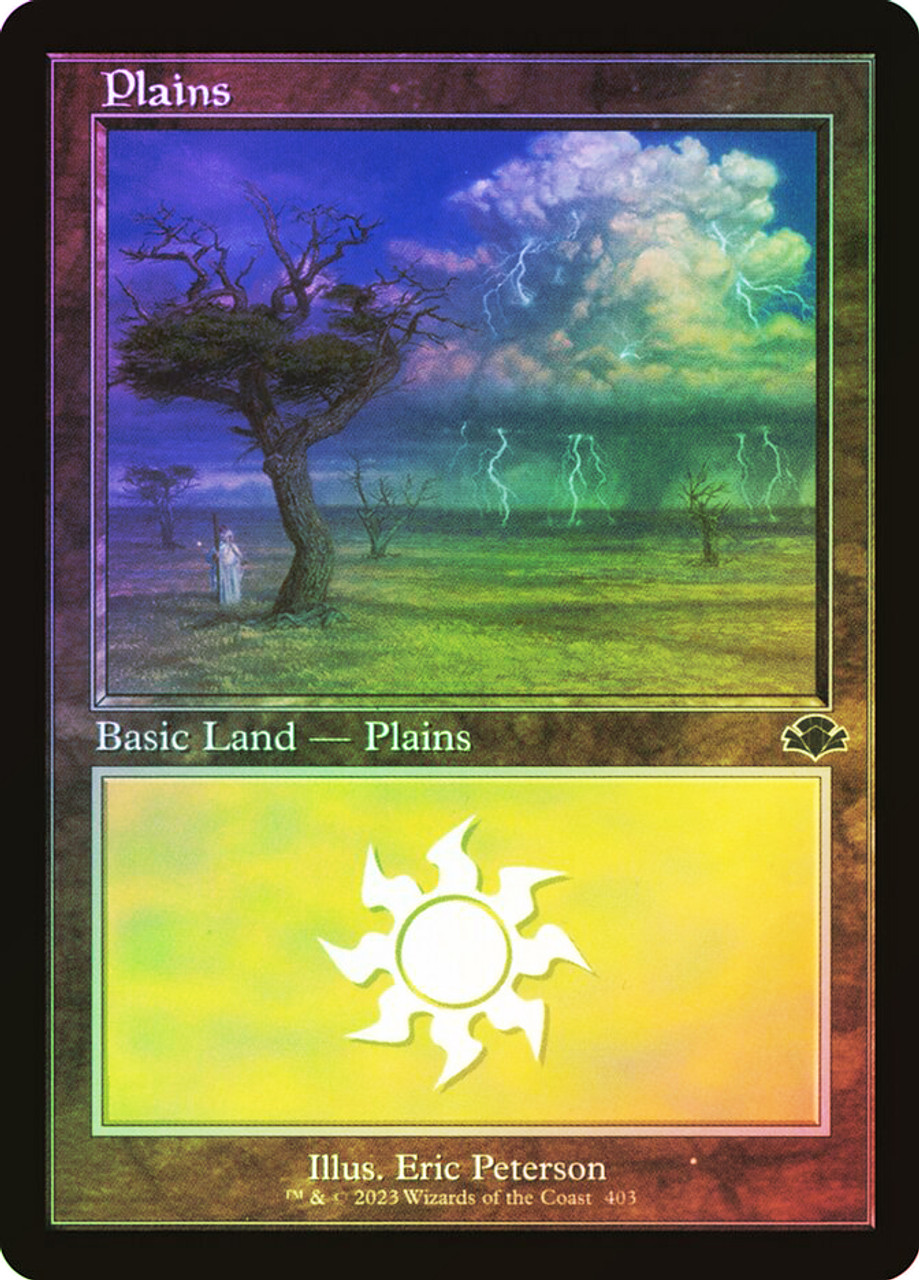 Plains (#403) (Retro Frame) | Dominaria Remastered - Retro Frame | Star City Games