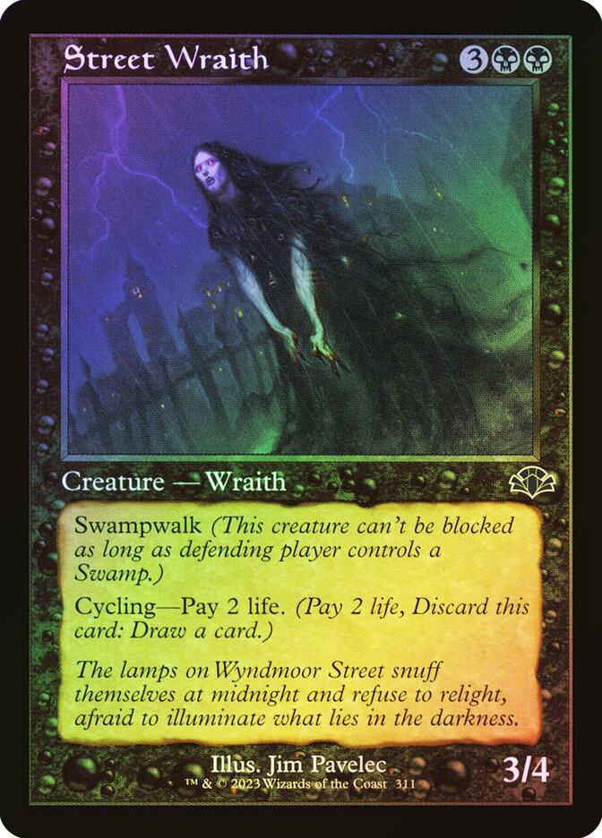 Street Wraith (Retro Frame) | Dominaria Remastered - Retro Frame | Star ...