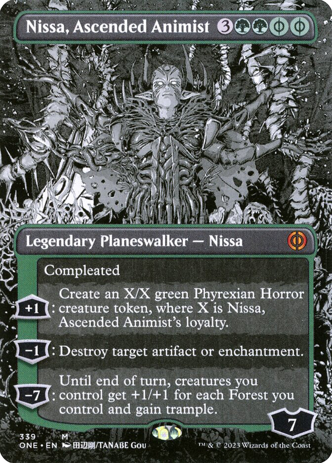 Nissa, Ascended Animist (#339) | Phyrexia: All Will Be One | Star City ...