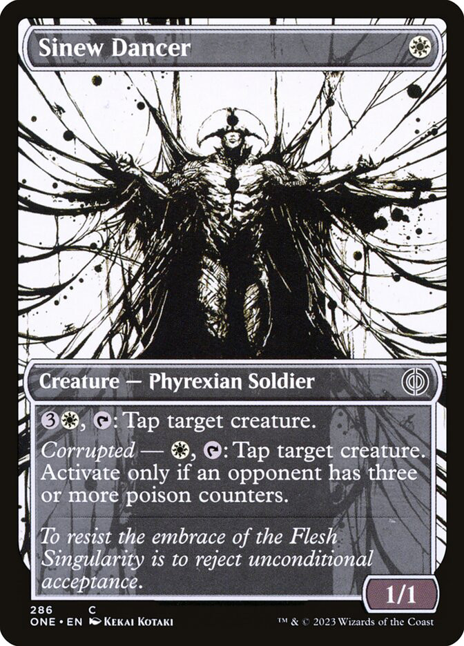 Sinew Dancer (Showcase) | Phyrexia: All Will Be One - Variants | Star ...