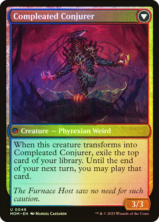 Captive Weird // Compleated Conjurer | March of the Machine | Star City ...