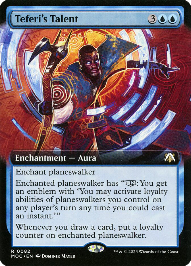 Teferi's Talent (Extended Art) | March of the Machine Commander ...