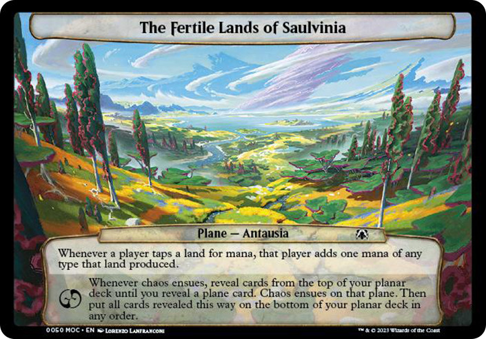 The Fertile Lands of Saulvinia | March of the Machine Commander ...