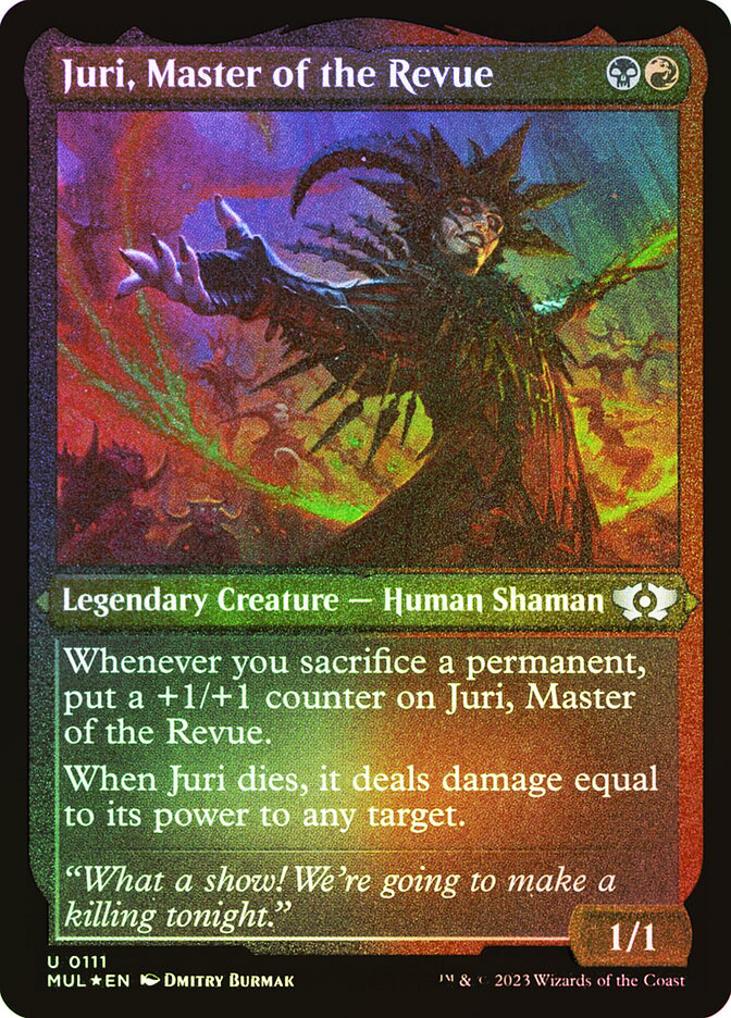 Juri, Master of the Revue (Foil Etched) | Multiverse Legends ...