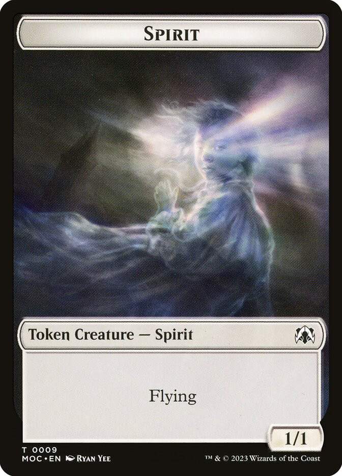 {Spirit Token} (White) // {Treasure Token} | March of the Machine ...