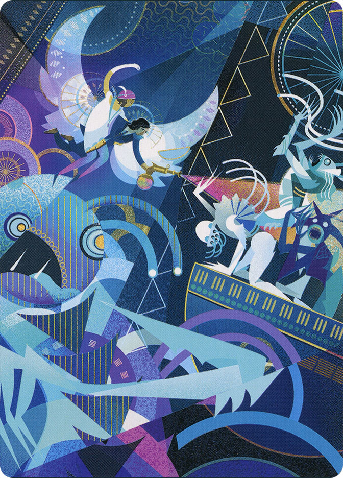 {Errant and Giada Art Card} | Art Series: March of the Machine | Star ...