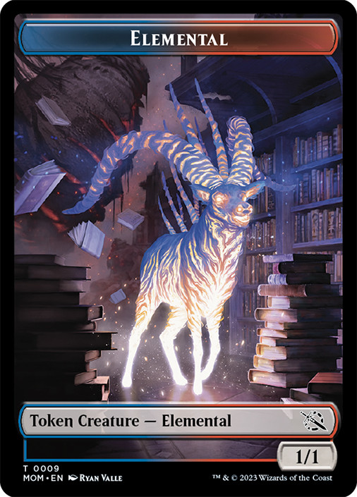 {Elemental Token} (Blue/Red) // {Elemental Token} (Red) | March of the ...