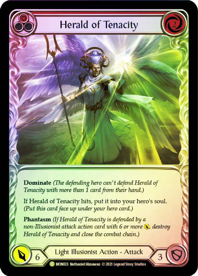 Herald of Tenacity (Red) | Monarch (1st Edition) | Star City Games